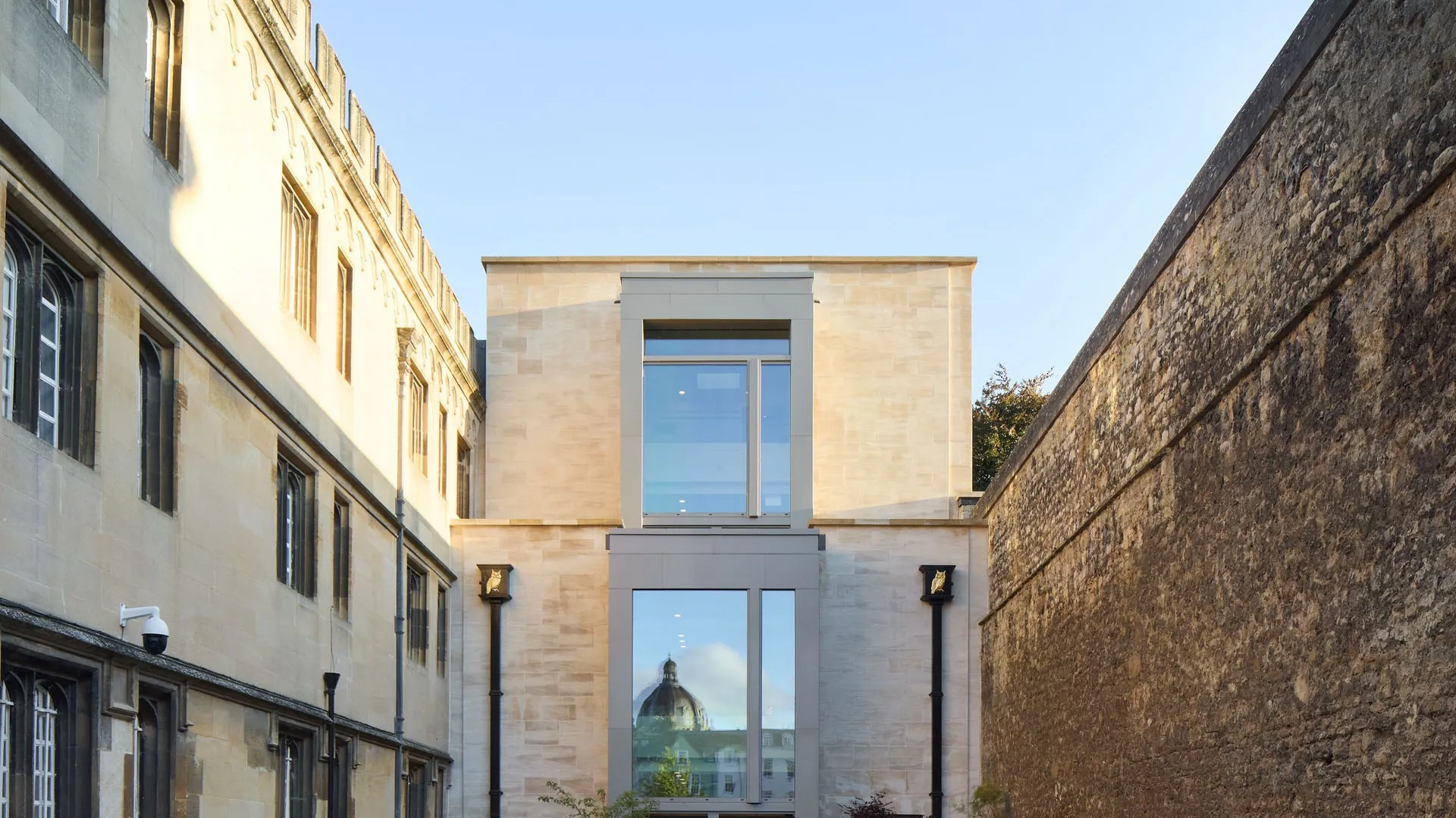 Corpus Christi College Passivhaus Library featured in Architecture ...