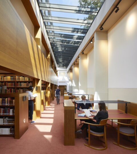 St John's College Library and Study Centre, Designed by Wright & Wright ...