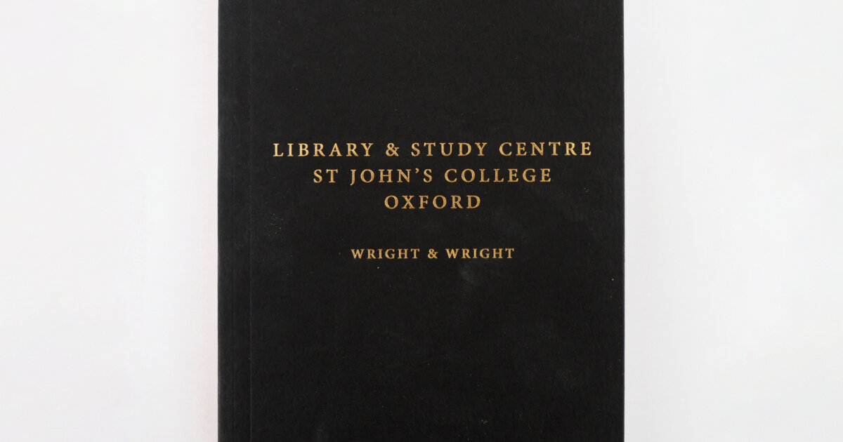 St John's College Library & Study Centre, Oxford by Wright & Wright - Wright & Wright