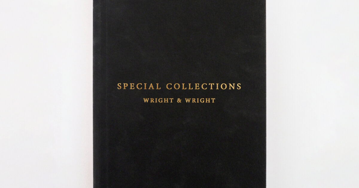 Special Collections Publication by Wright & Wright Architects - Wright ...